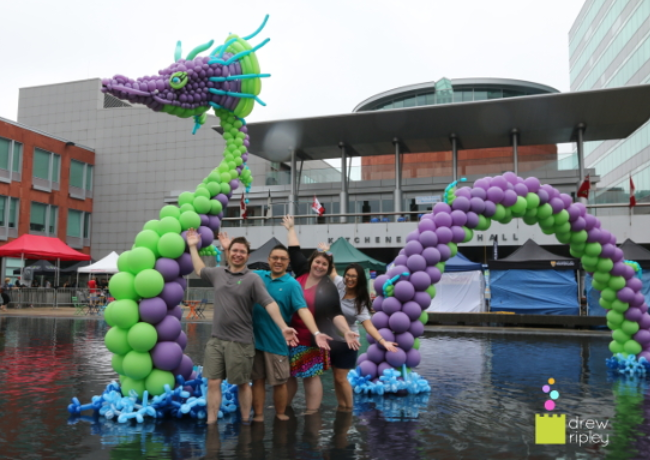 Drew Ripley-Balloon Artistry and Kwartzlab | Rotary Club of Kitchener ...