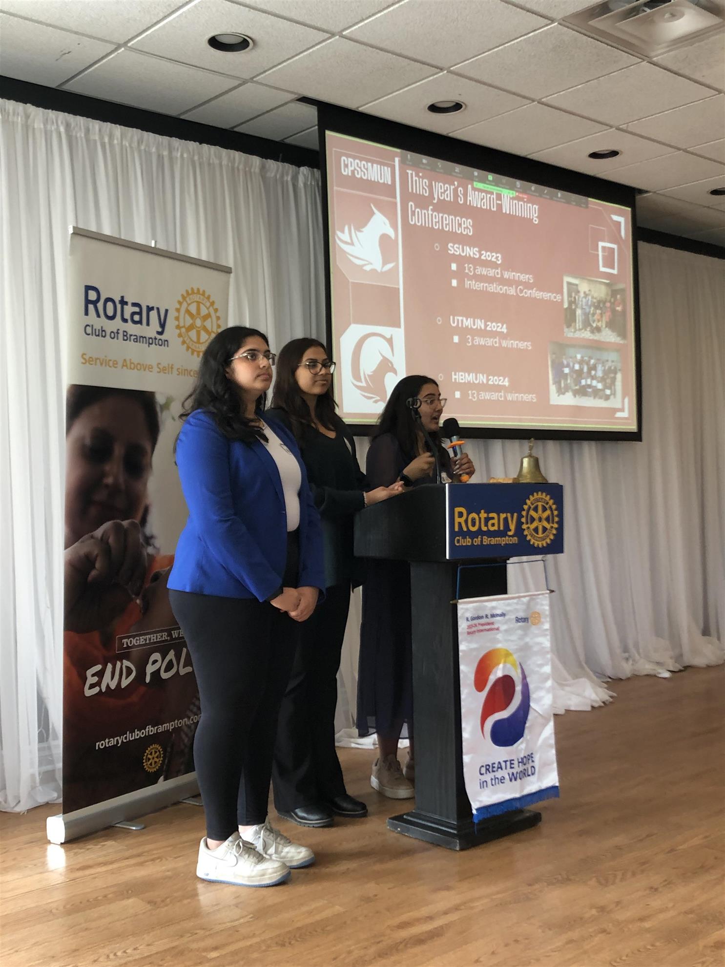 Interactors and Model United Nations (MUN) | Rotary Club of Brampton