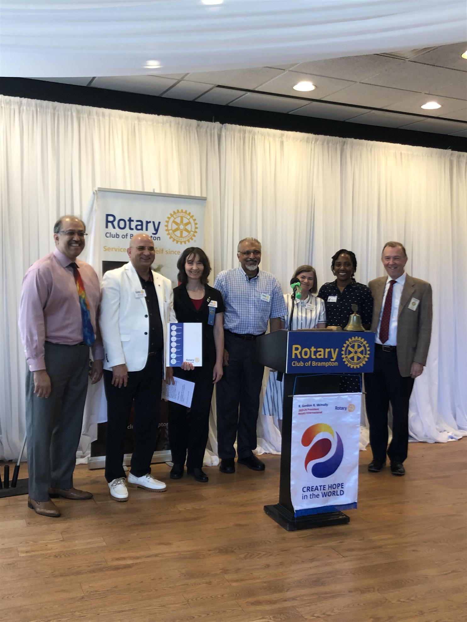 Induction of Rajiv Verma | Rotary Club of Brampton
