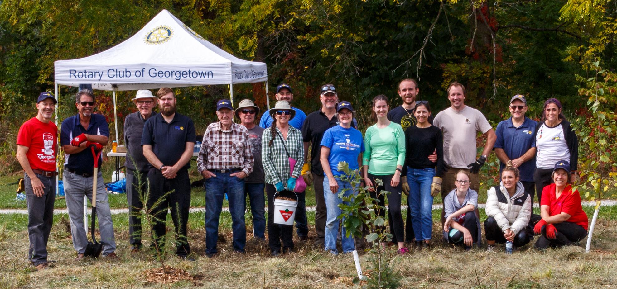 Tree Planting 2022 | Rotary Club of Georgetown