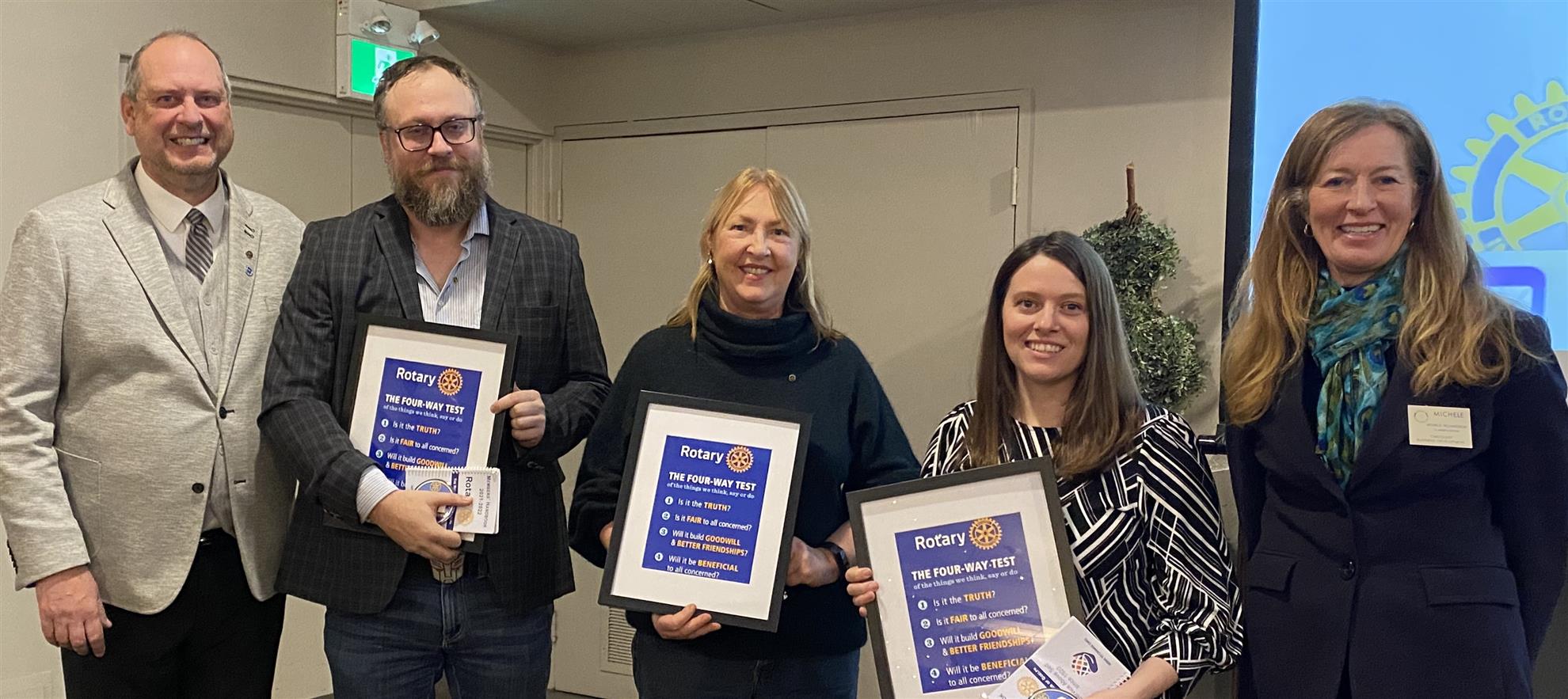 Three new members welcomed - Mark, Janette and Julie | Rotary Club of ...