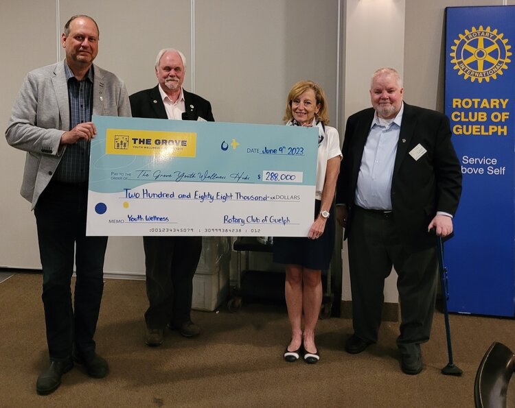 ROTARY IN ACTION made The Grove Hubs possible | Rotary Club of Guelph
