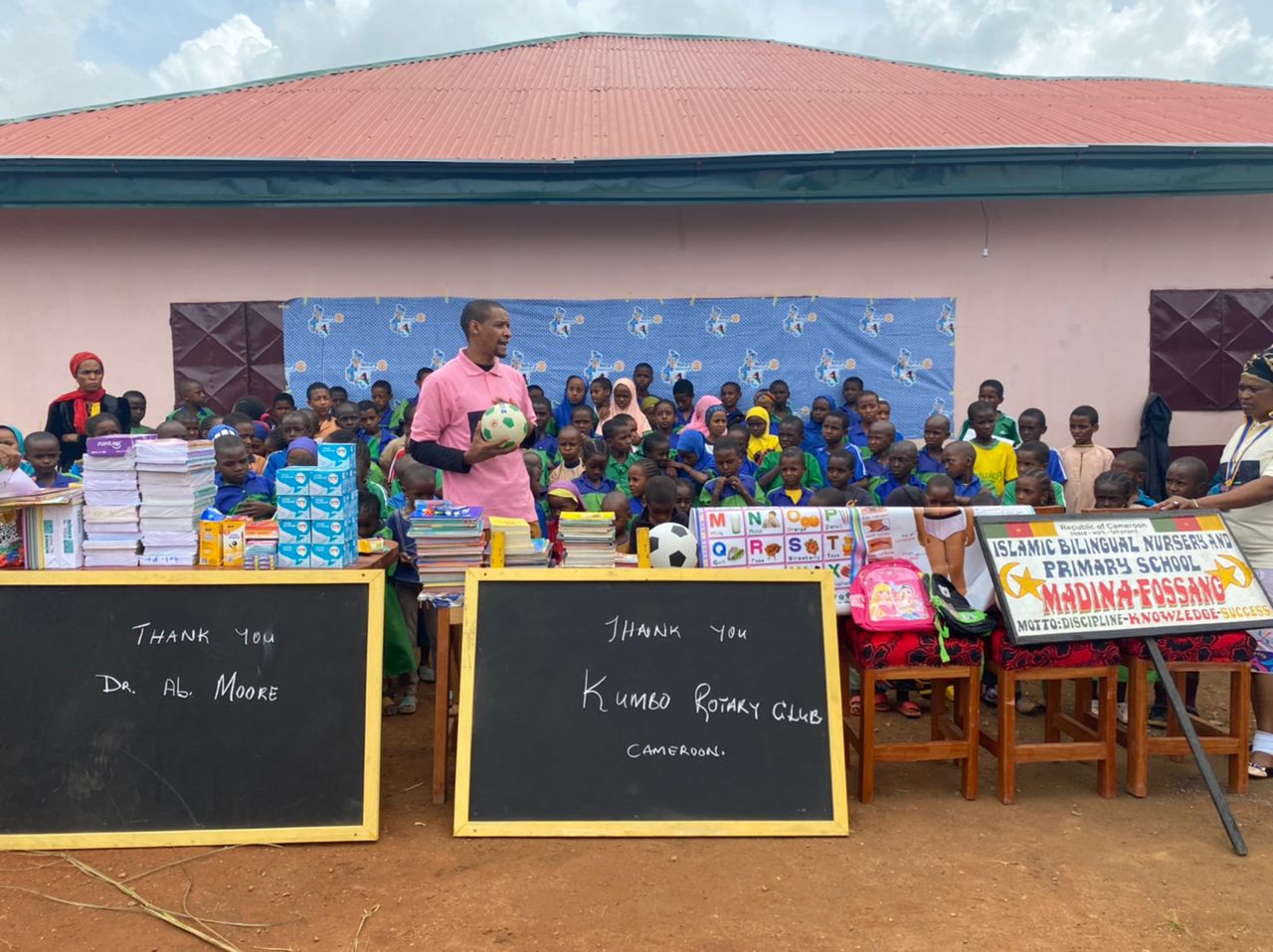The Moore Foundation established by Rotary Kumbo in Cameroon | Rotary ...