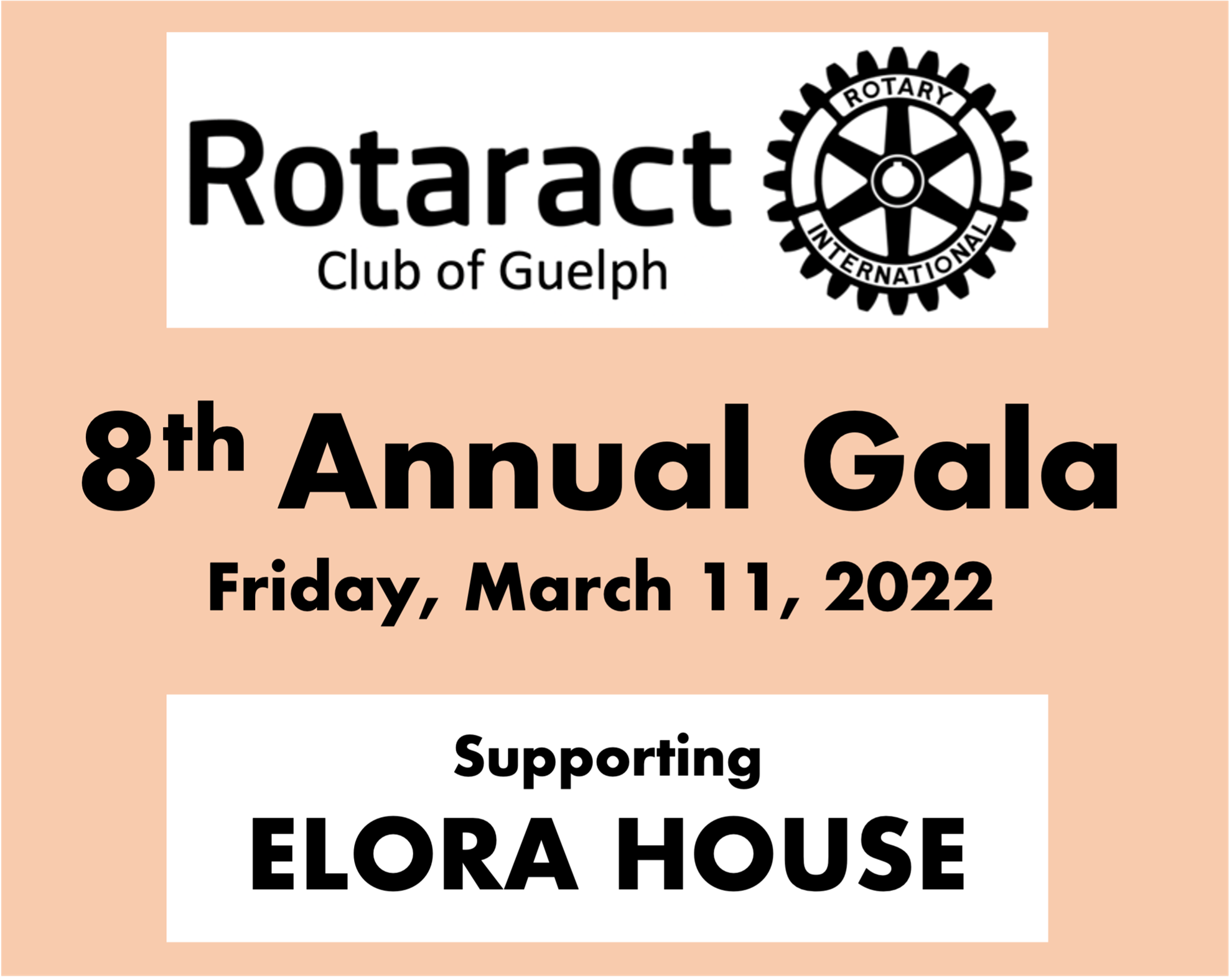 Rotaract Guelph's Annual Gala | Rotary Club of Guelph