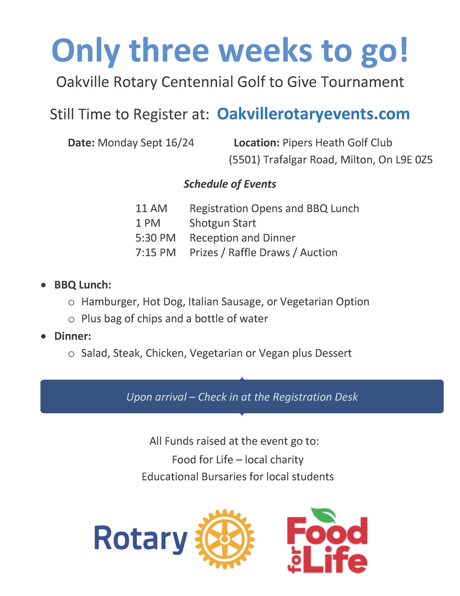 Home Page | The Rotary Club of Oakville