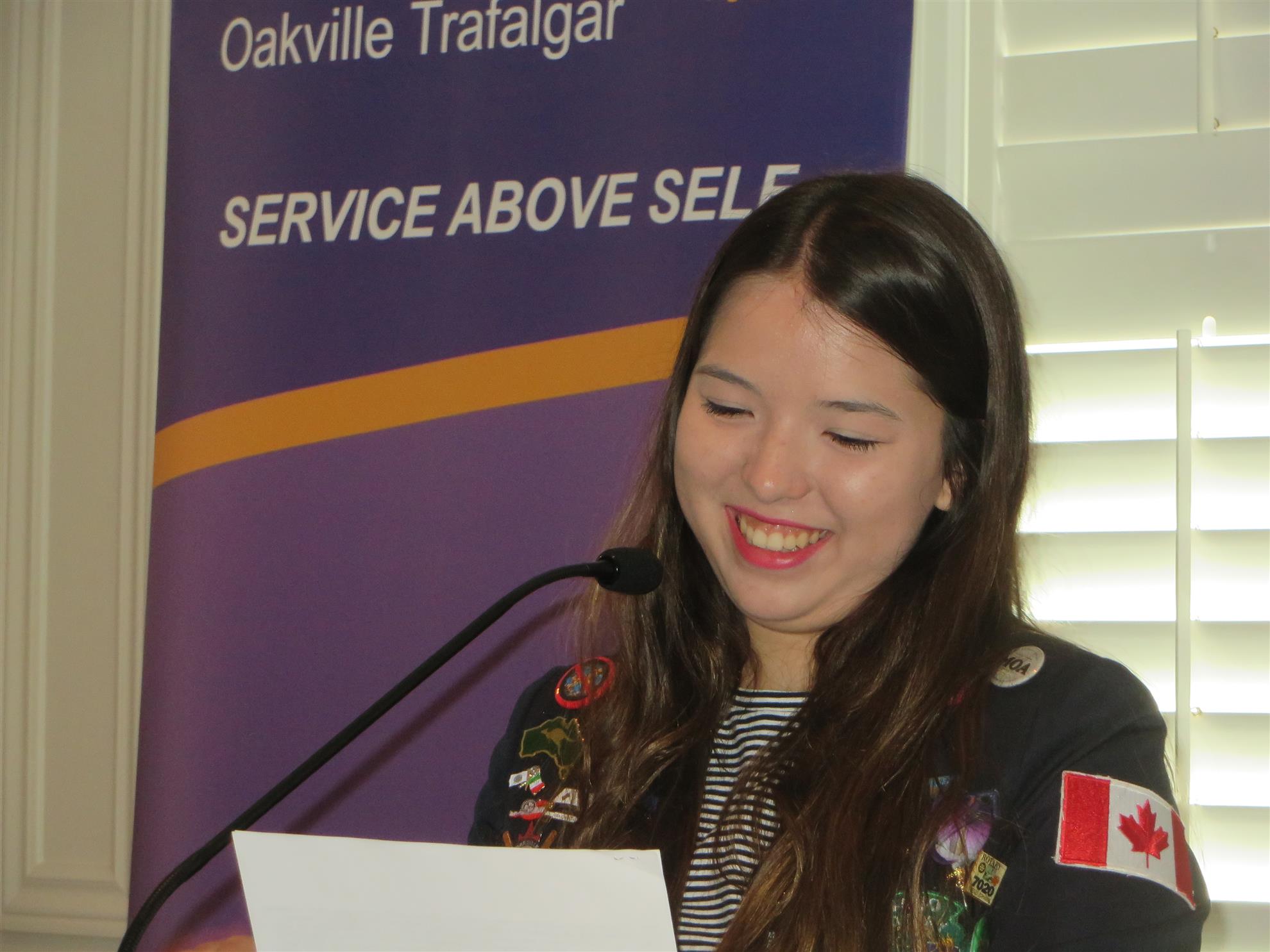 FAREWELL ISABELLA | Rotary Club of Oakville Trafalgar