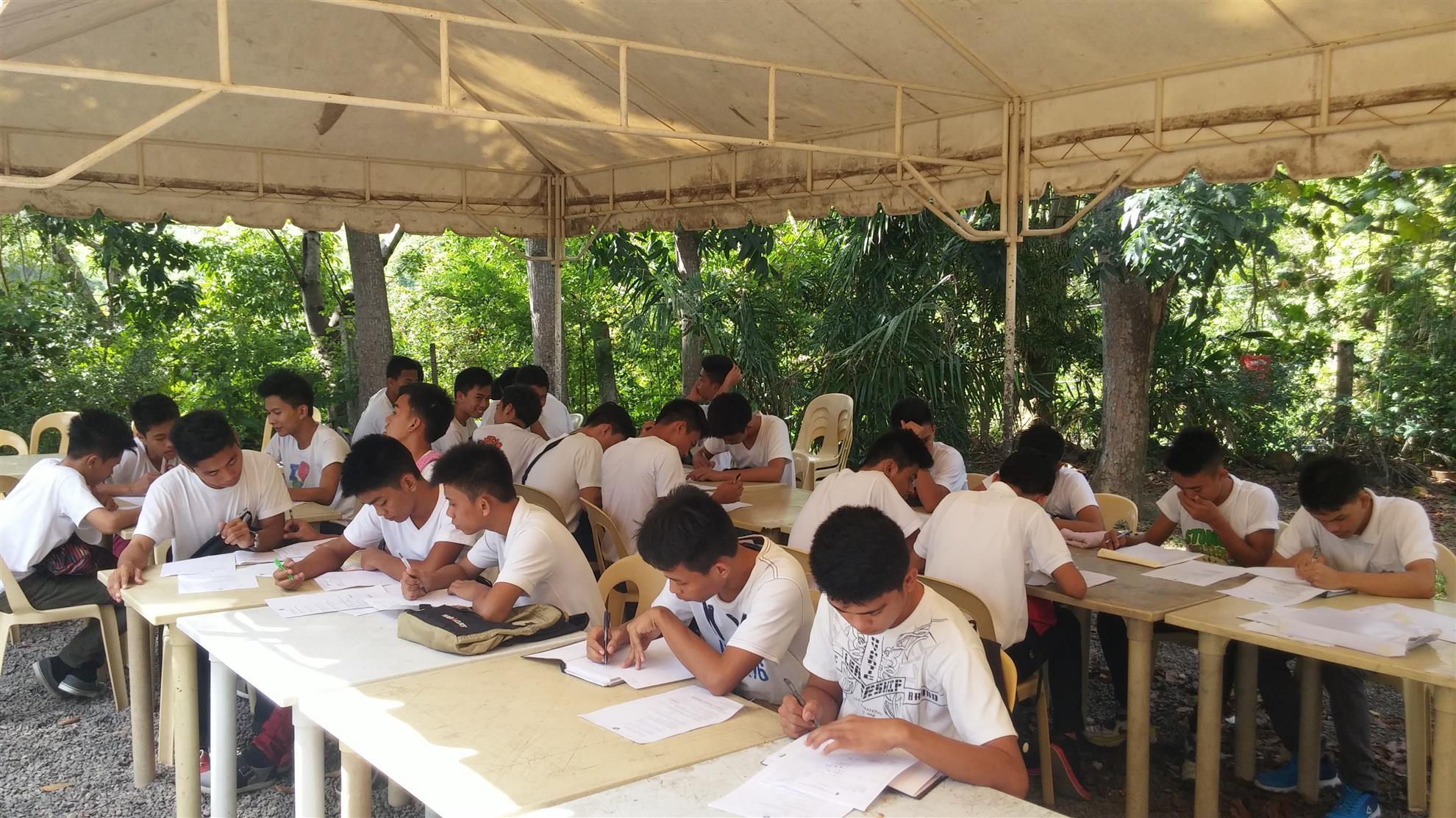 Students Writing Exams | Rotary Club of Collingwood-South Georgian Bay