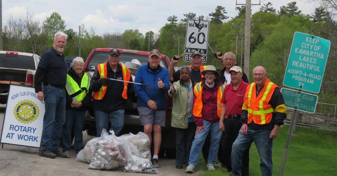 ANNUAL ROAD CLEAN UP | Rotary Club of Fenelon Falls