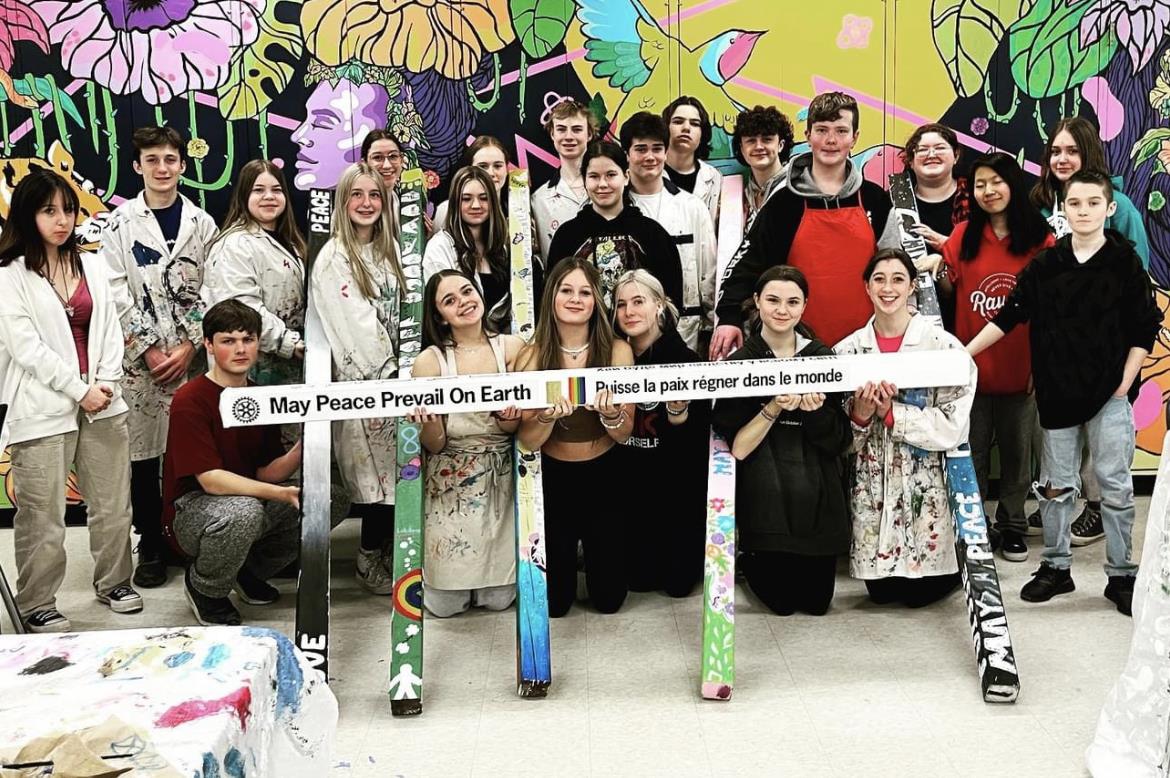 Rotary Peace Poles | Rotary Club of Gravenhurst