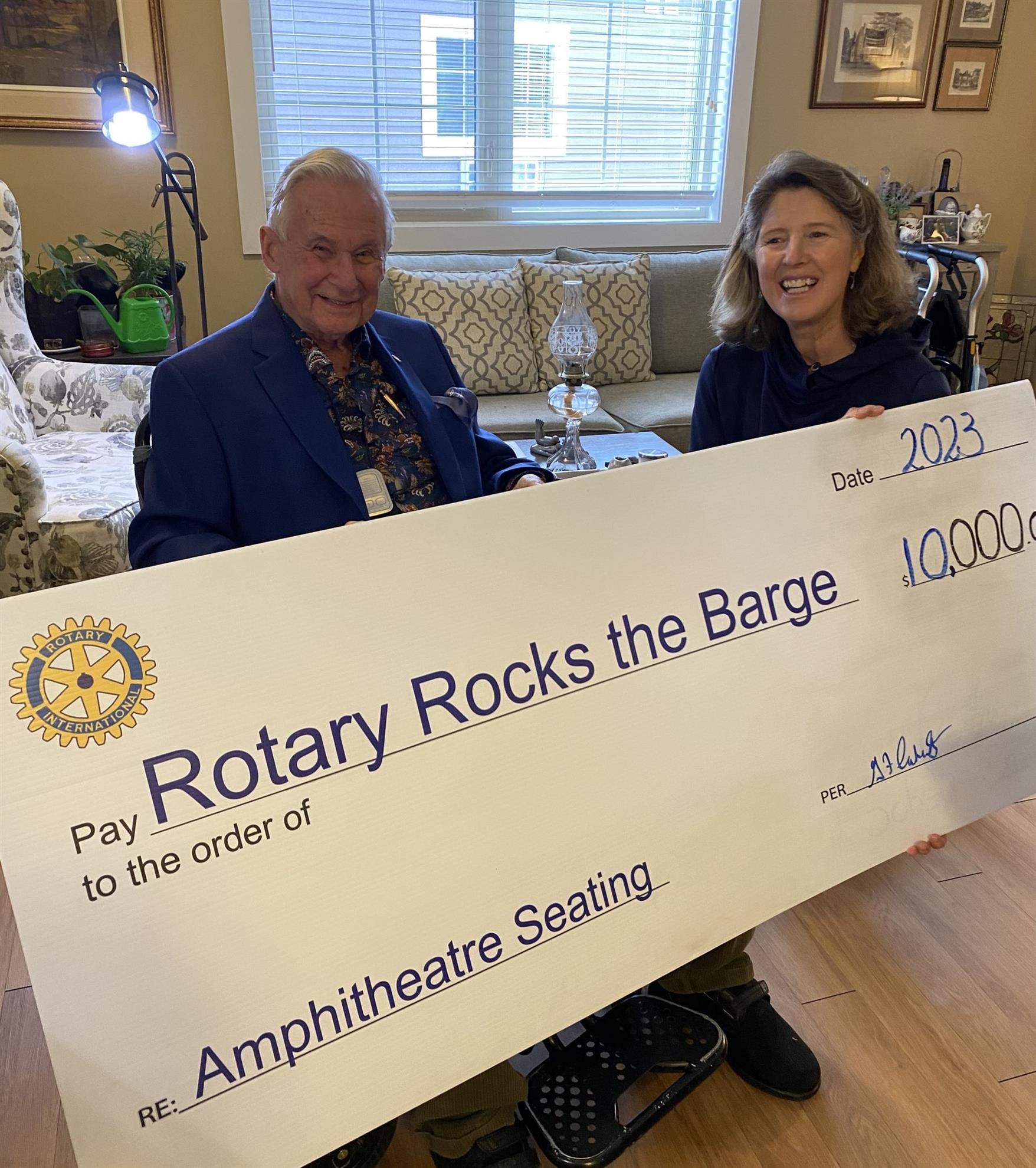 Donation of $10,000 | Rotary Club of Gravenhurst