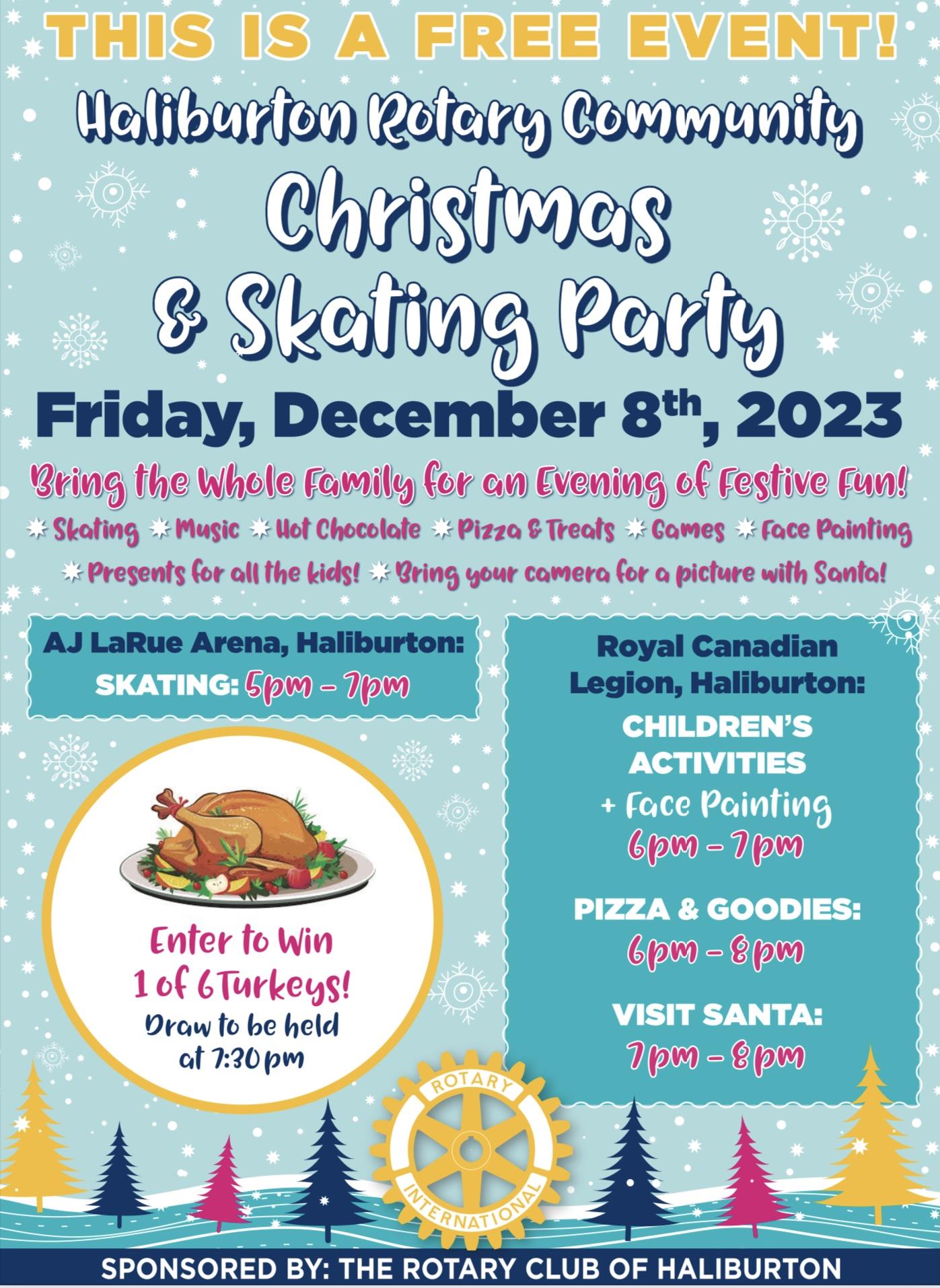Haliburton Rotary Community Christmas Party | Rotary Club of Haliburton