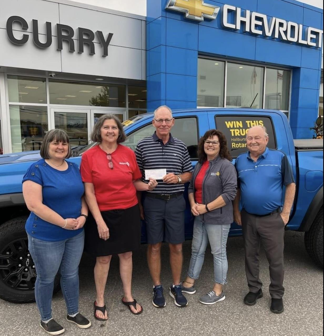 2024 Rotary Car Draw Winner Paul Morissette | Rotary Club of Haliburton