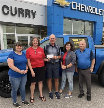 2024 Rotary Car Draw Winner Paul Morissette | Rotary Club of Haliburton