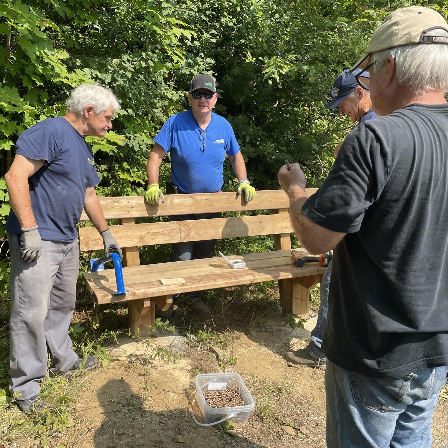 Trail Benches | Rotary Club of Huntsville