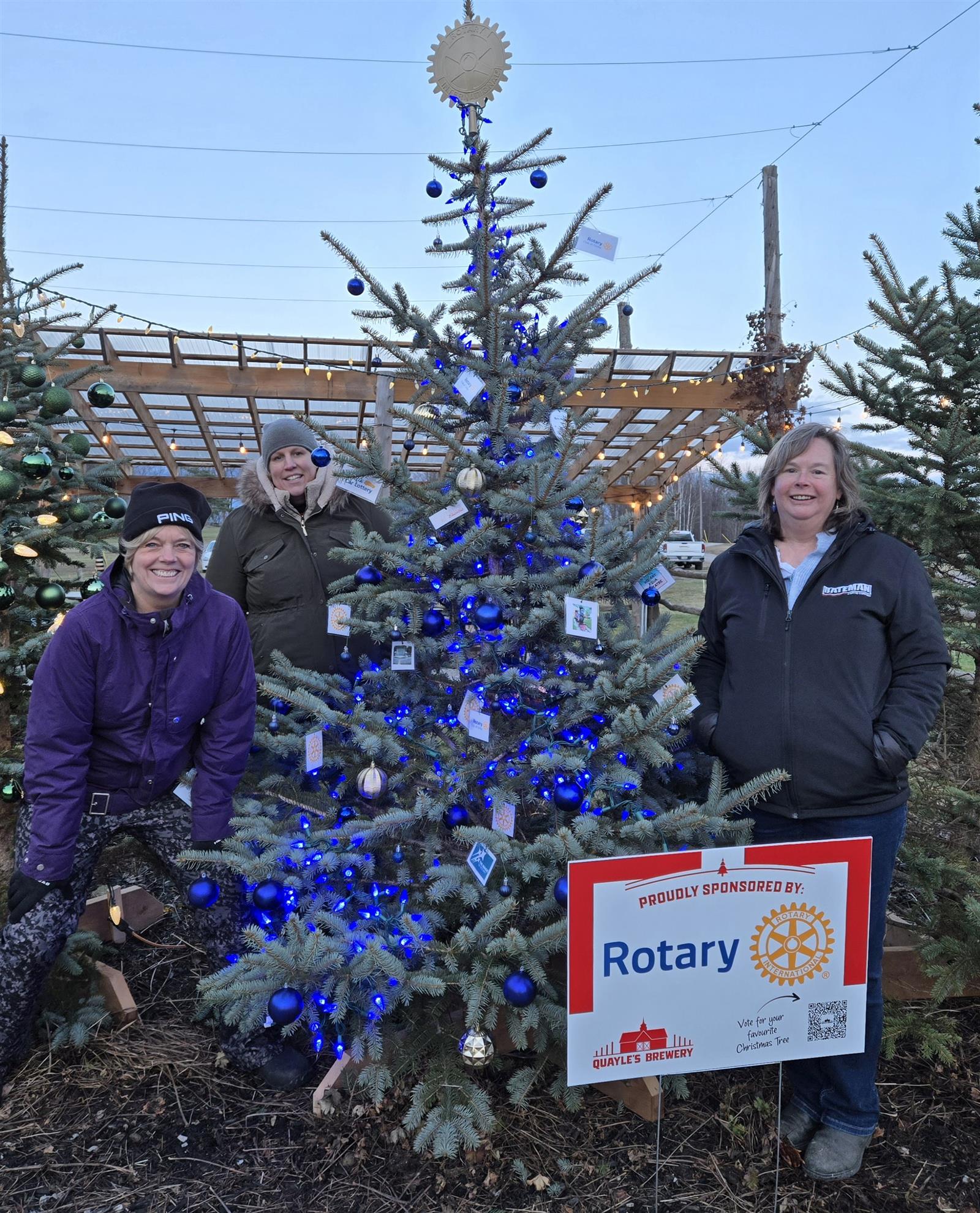 Quayles Brewery - Sponsor a Tree | Rotary Club of Orillia