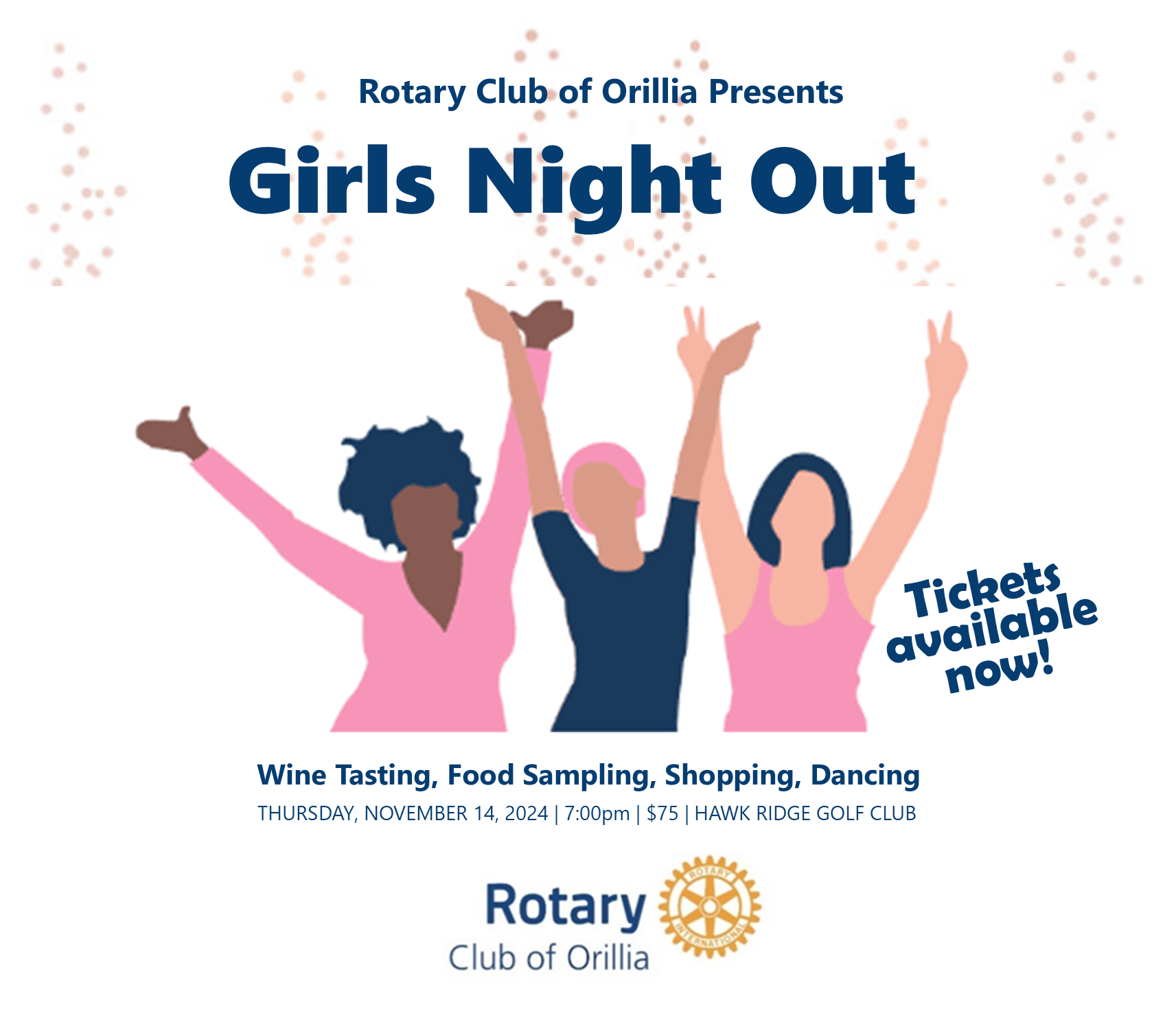 Girls Night Out | Rotary Club of Orillia
