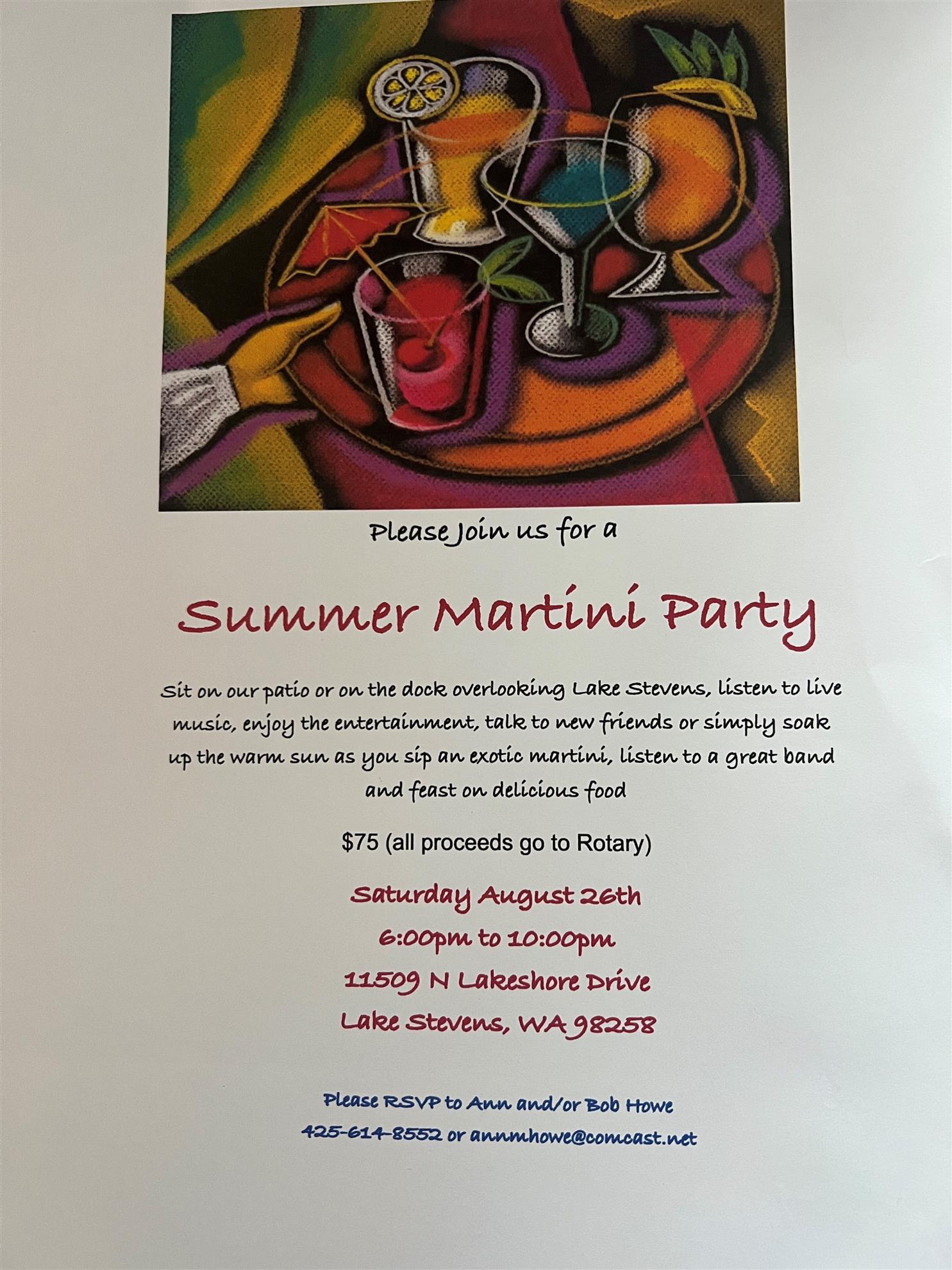 Welcome Bob Howe | Lake Stevens Rotary