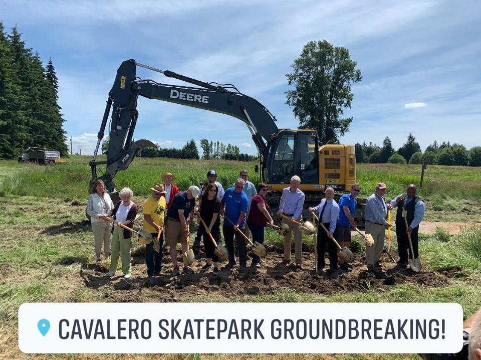 Skatepark Groundbreaking | Lake Stevens Rotary