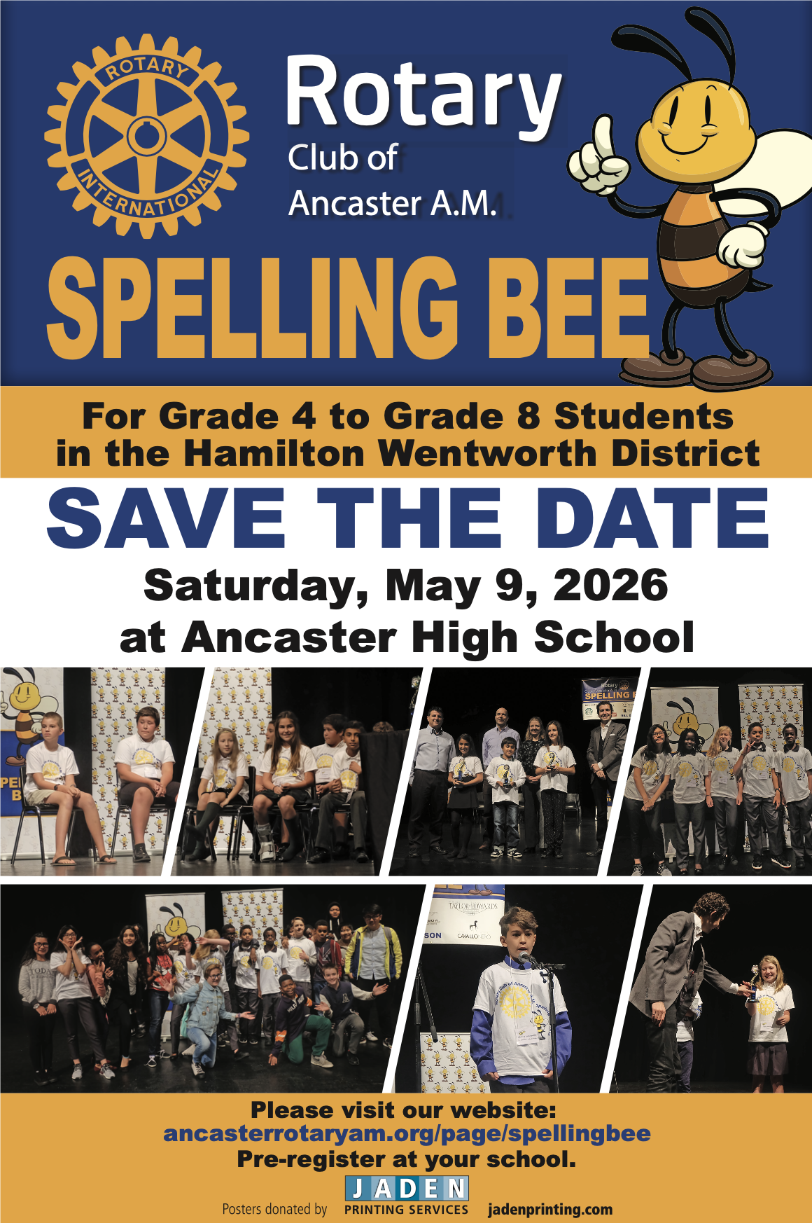 Rotary Spelling Bee | Rotary club of Ancaster AM