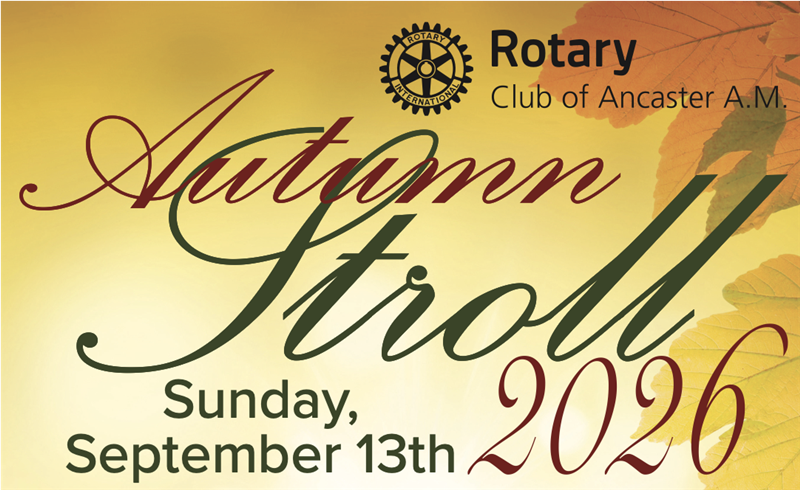 Home Page | Rotary club of Ancaster AM