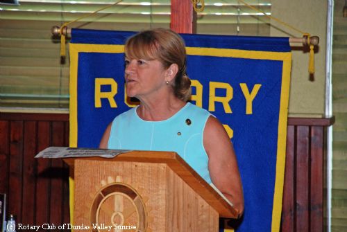 Classification Talk, Judy Emerson | Rotary Club of Dundas Valley Sunrise