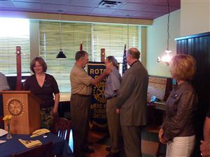 Club Inducts John Logan | Rotary Club of Dundas Valley Sunrise