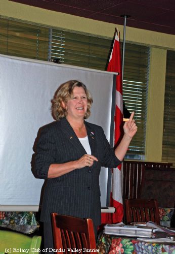 Susan Jasper, CFIB | Rotary Club of Dundas Valley Sunrise