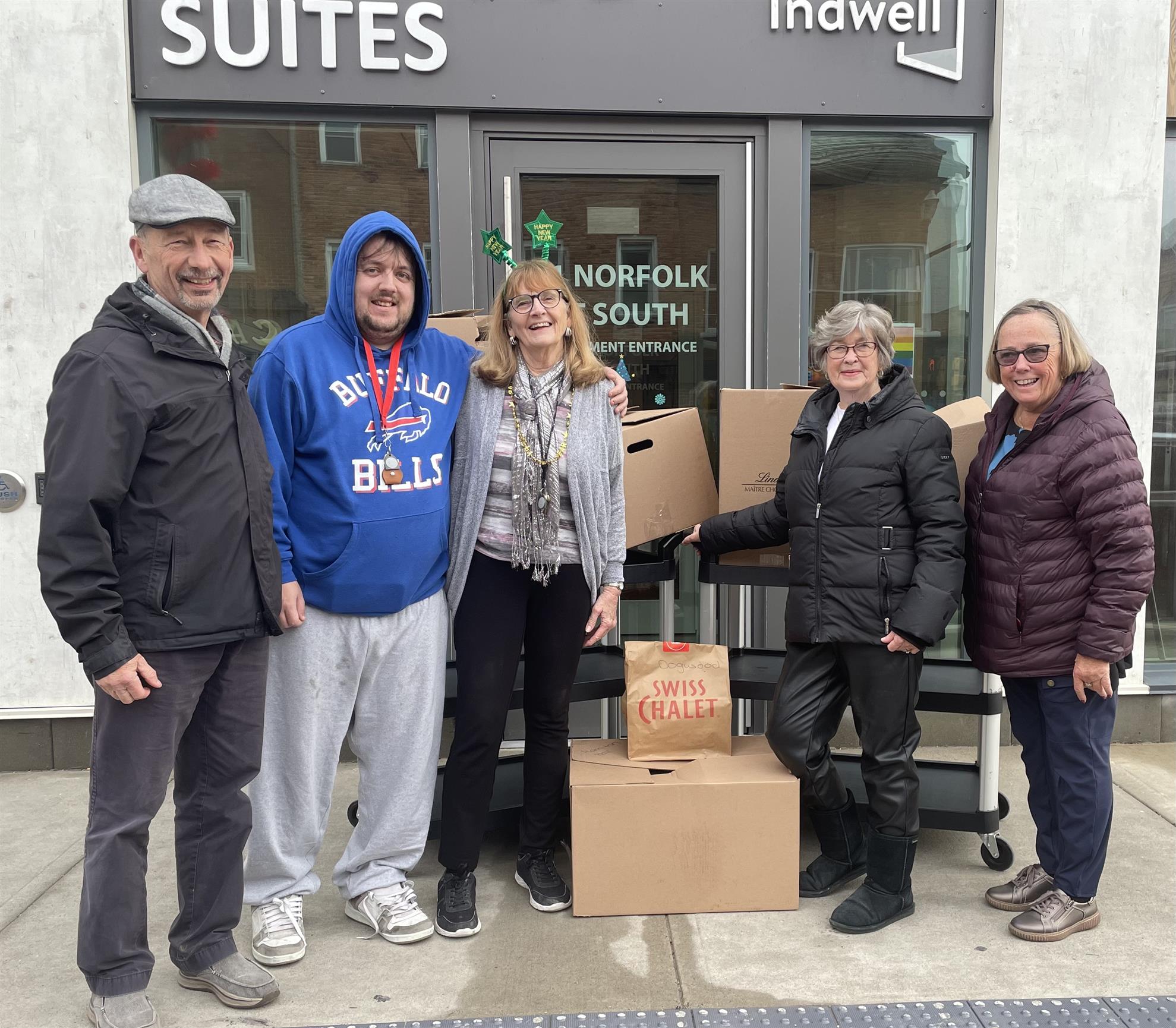 End of 2024 - the Giving Spirit at Indwell | Rotary Club of Norfolk Sunrise