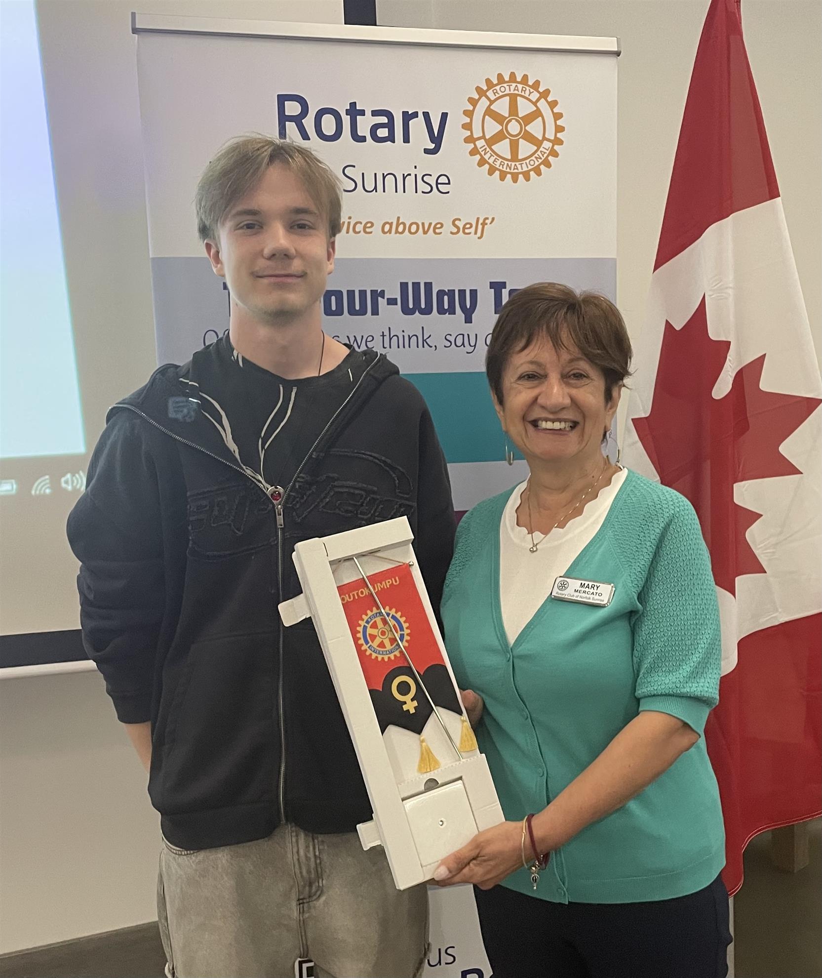 RI Exchange Students Visit | Rotary Club of Norfolk Sunrise