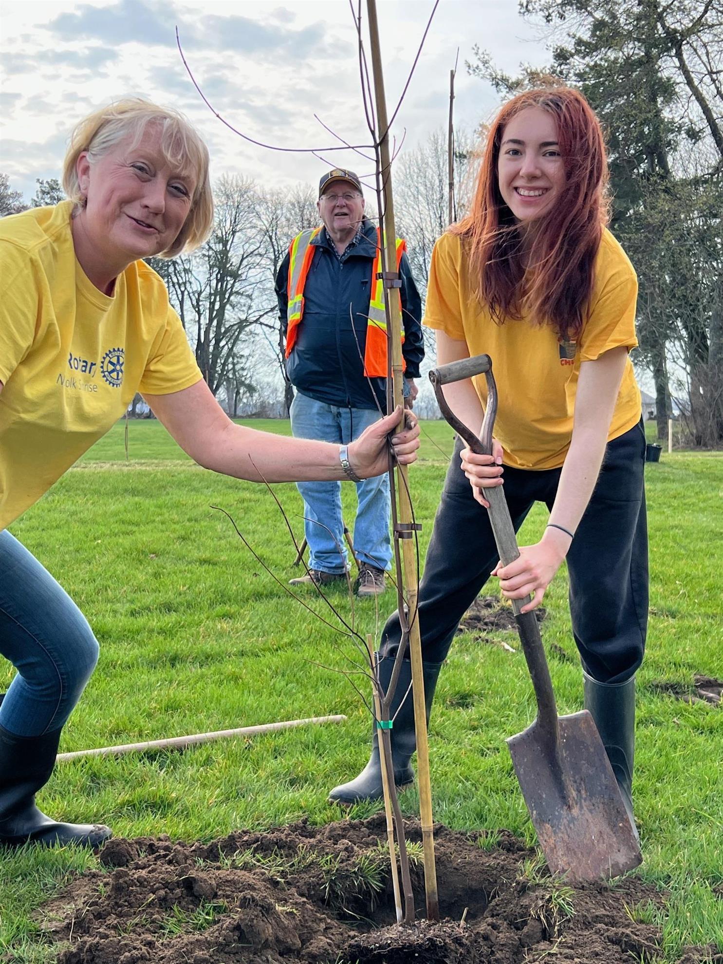 2025 Earth Day Tree Planting | Rotary Club of Norfolk Sunrise