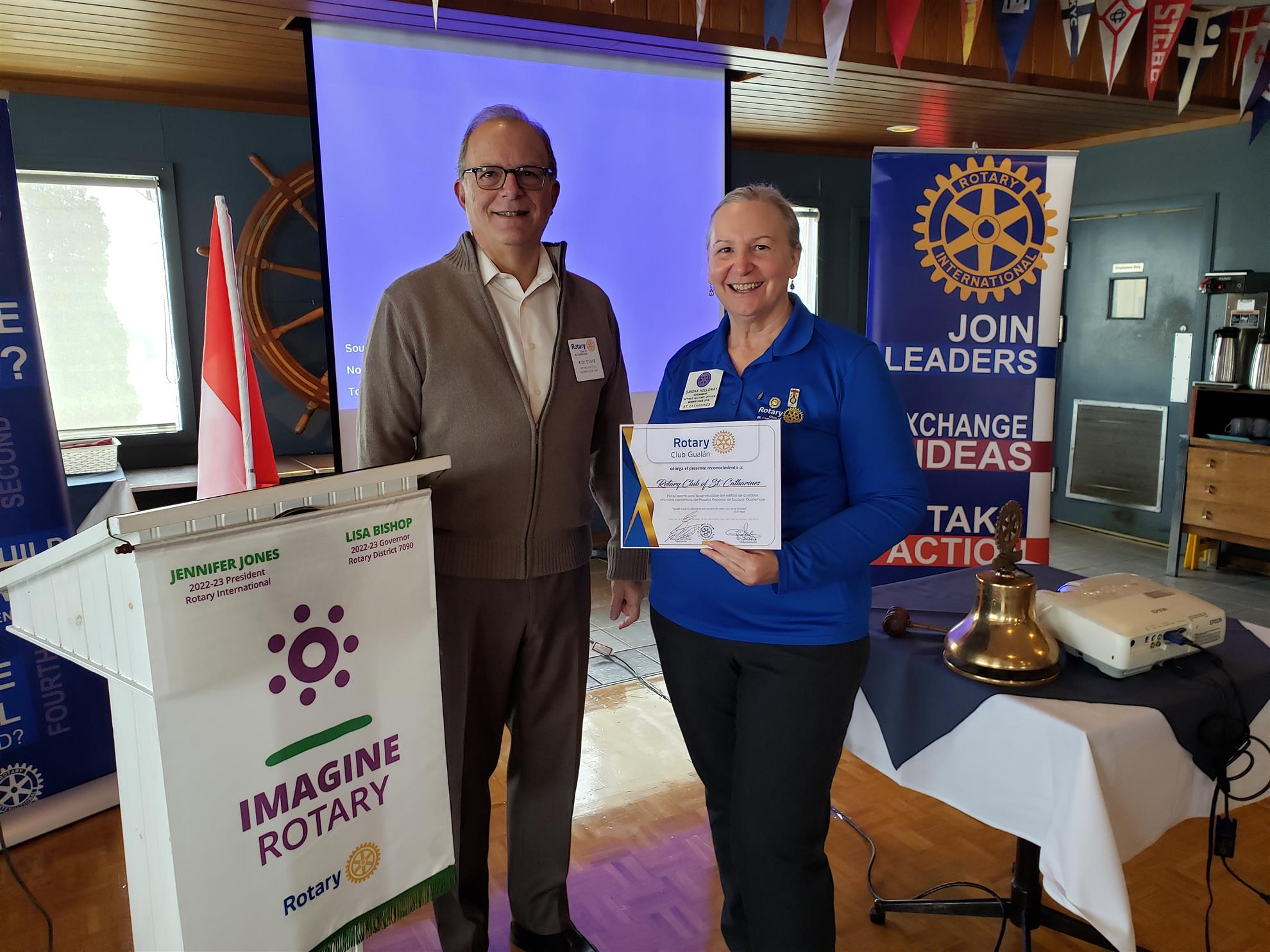 Thank you from Rotary Club of Gualan Guatemala | Rotary Club of St ...