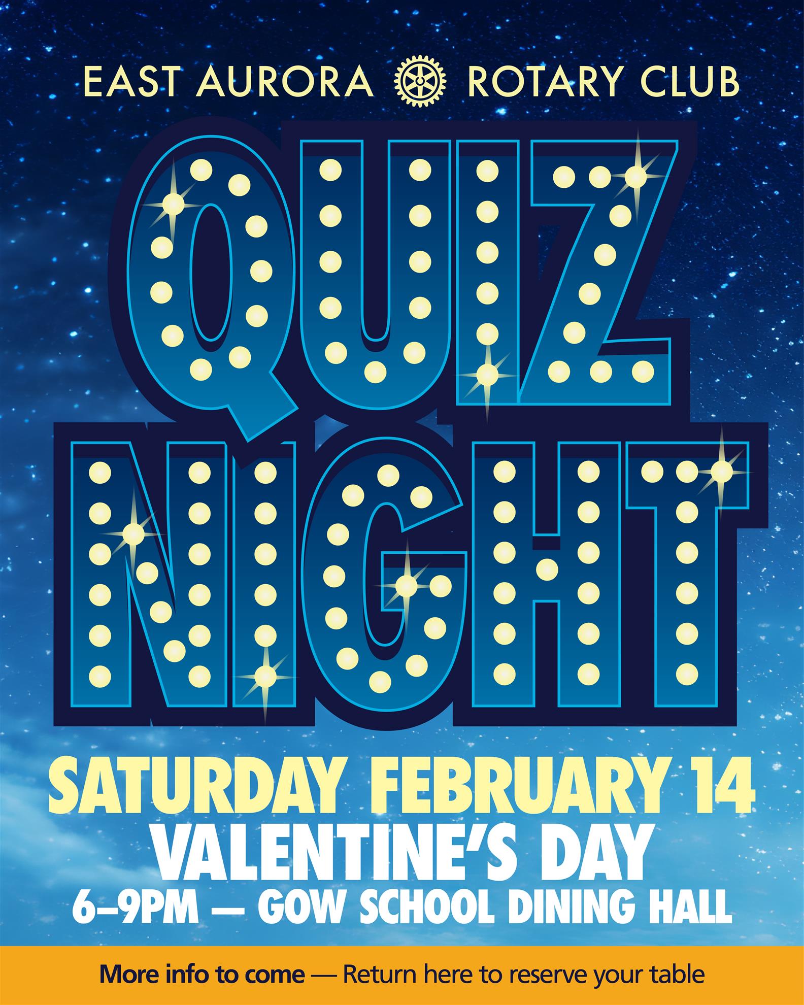 Quiz Night | Rotary Club of East Aurora