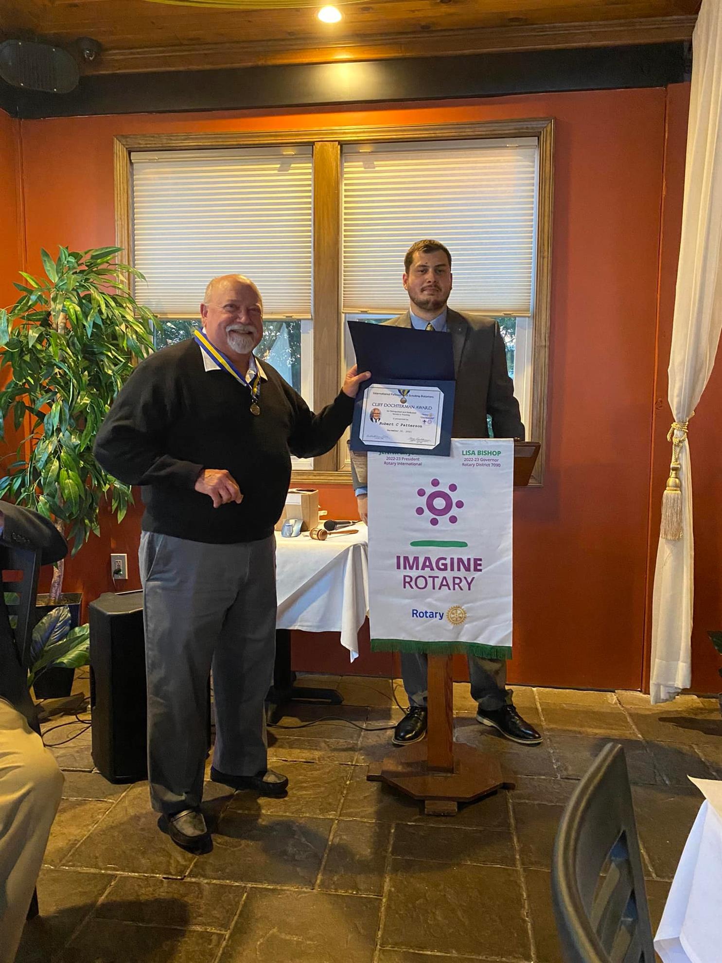 Cliff Dochterman Award | Rotary Club of Kenmore