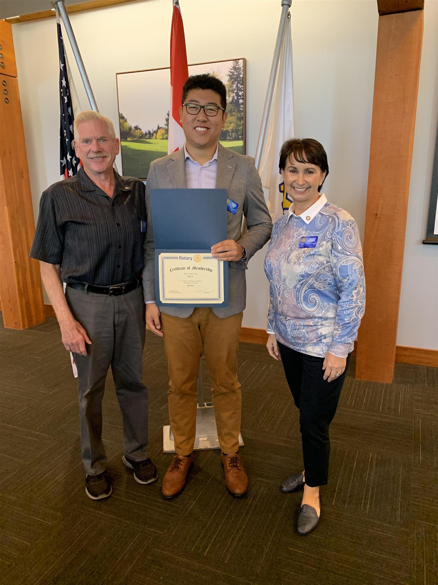 New Member Induction | Rotary Club of Nanaimo