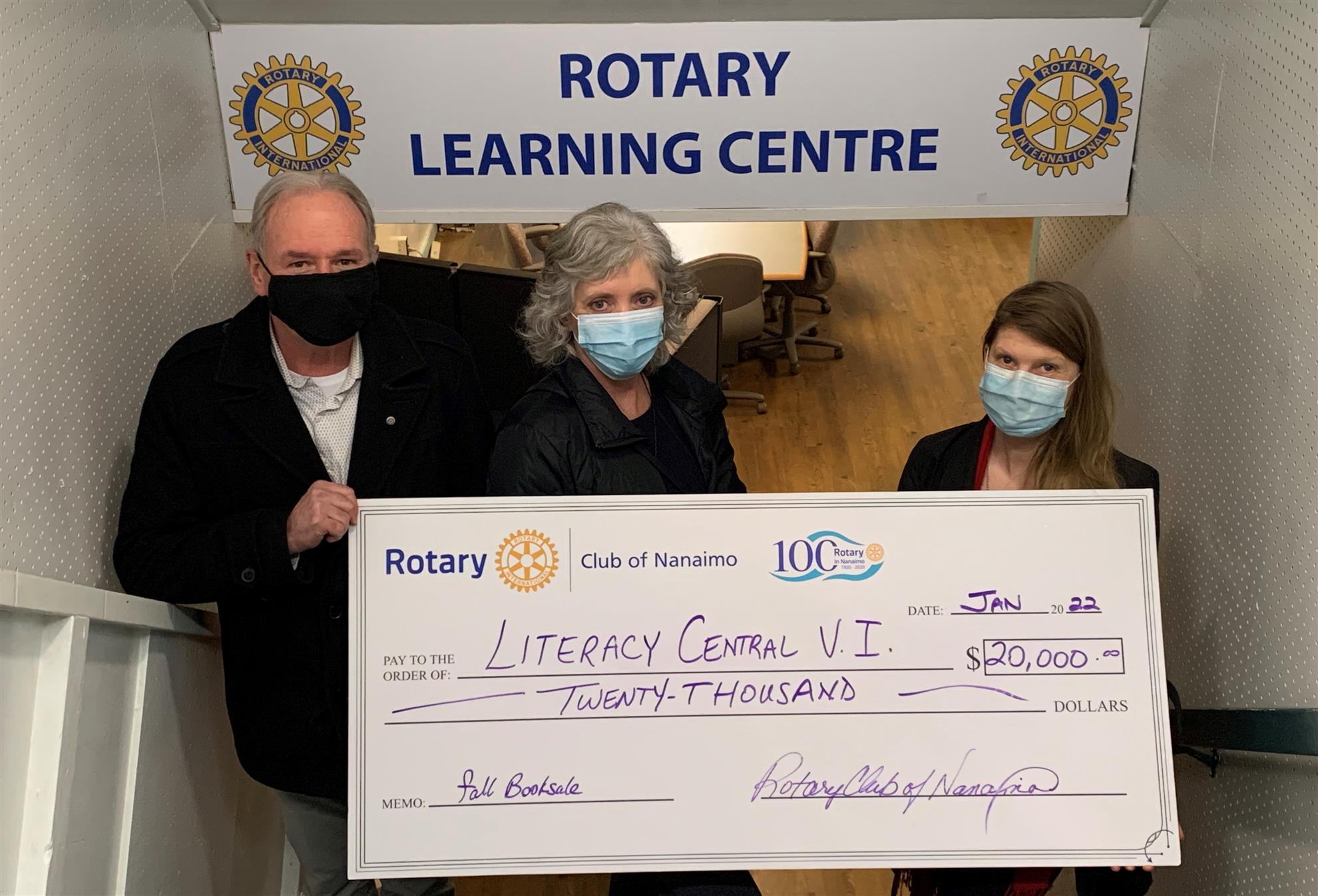Funding for Literacy | Rotary Club of Nanaimo