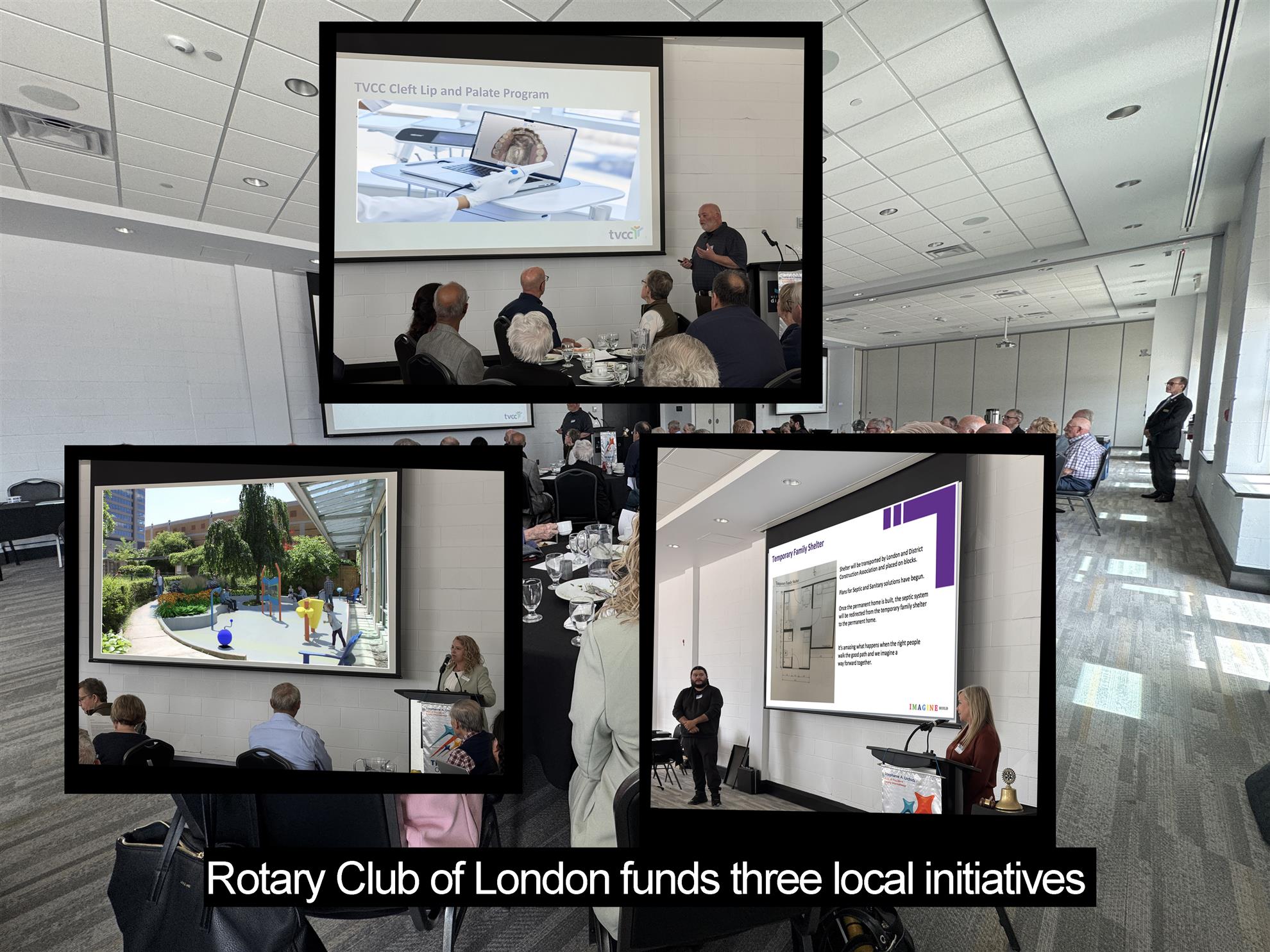 Club approves three projects | Rotary Club of London
