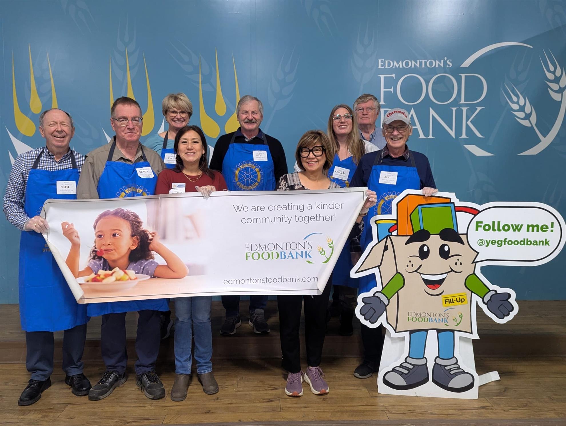 November Meeting with a Purpose, Edmonton Food Bank | Rotary Club of ...