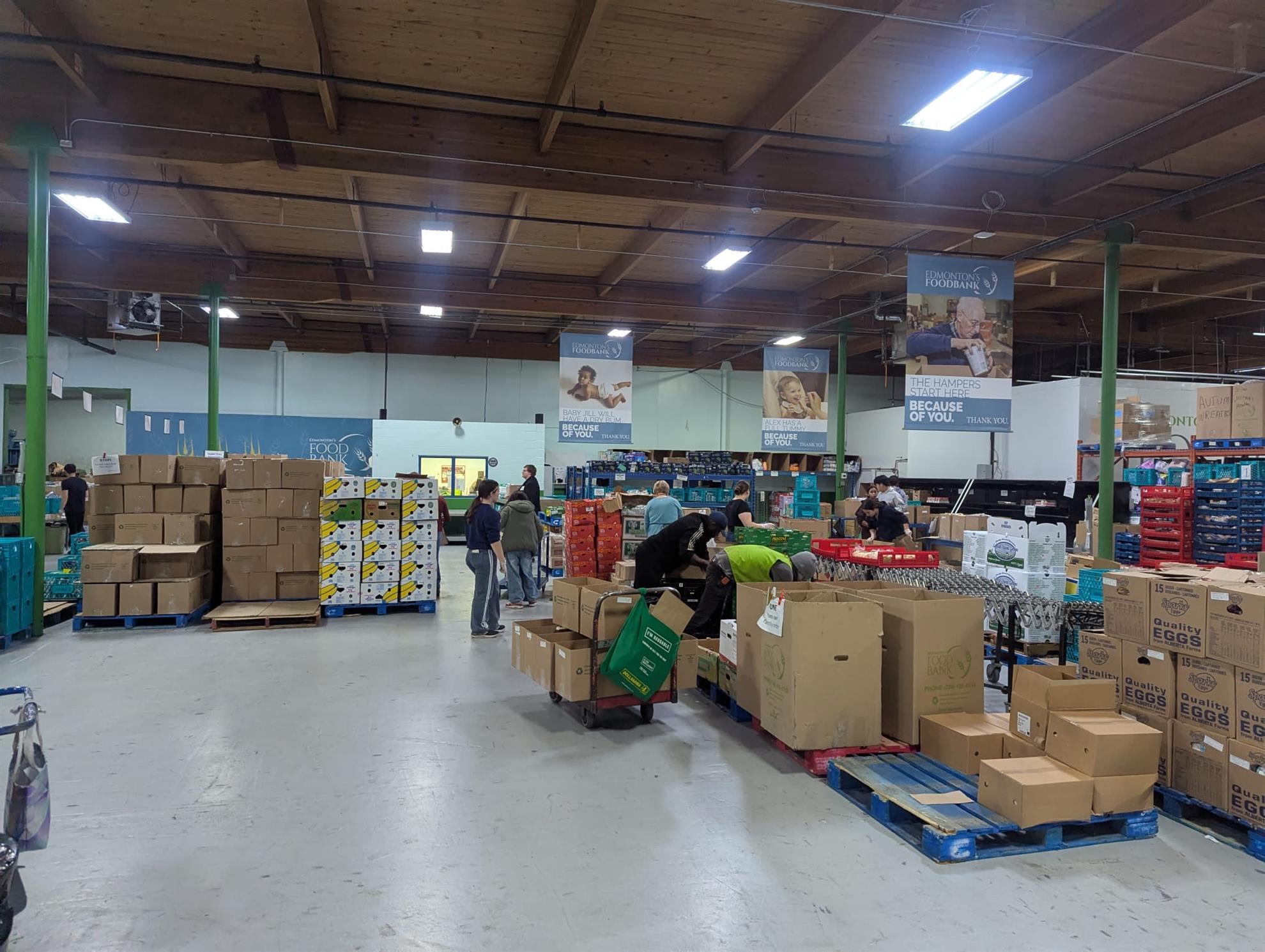 November Meeting with a Purpose, Edmonton Food Bank | Rotary Club of ...