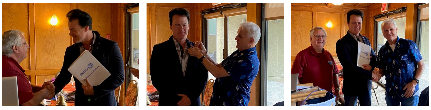 Our New Member Steve Elliot is Inducted | Rotary Club of Langley Central
