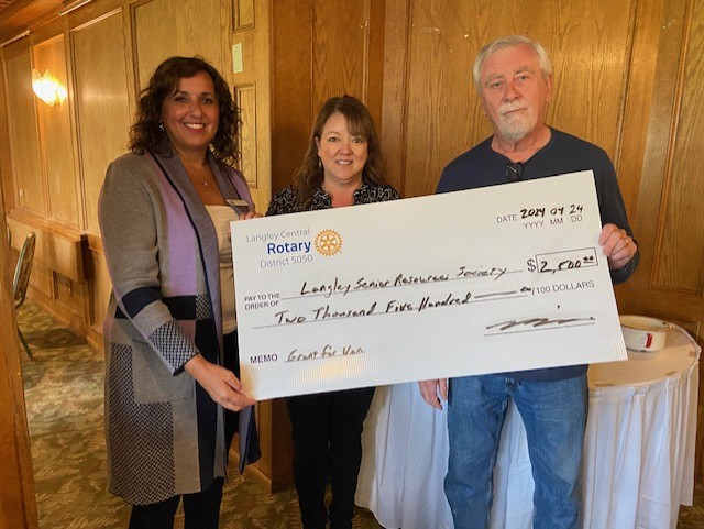 Supporting Langley Senior Resources Society | Rotary Club of Langley ...