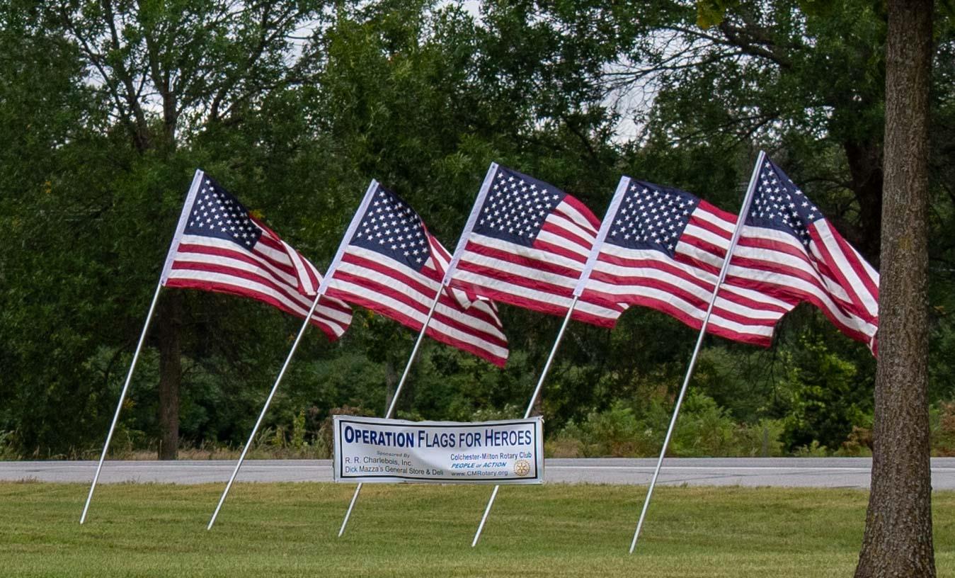 Operation Flags For Heroes | Rotary Club of Colchester-Milton