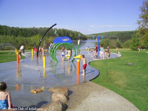 Water Spray Park | Rotary Club of Athabasca