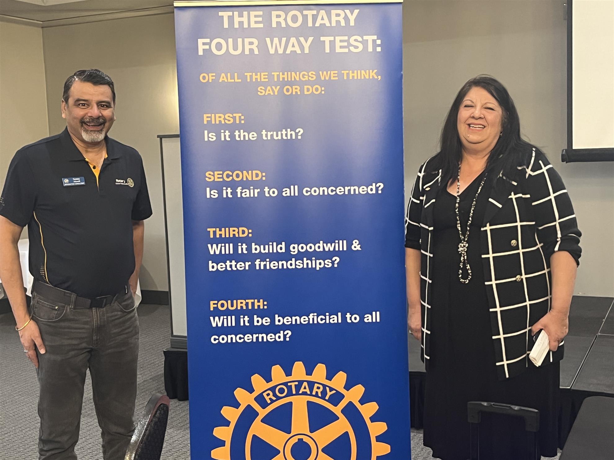 Speaker This Past Week - Marlene Orr | Rotary Club of Nisku-Leduc