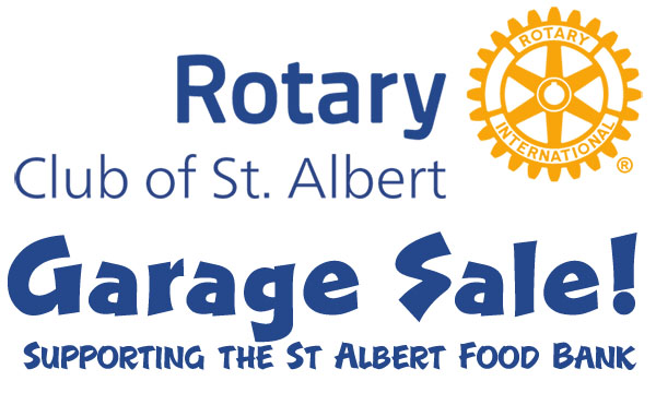 Rotary Garage Sale! | Rotary Club of St. Albert