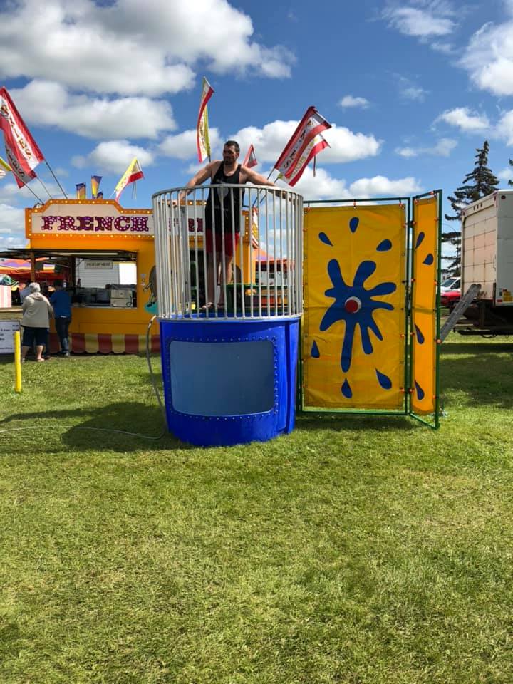 Dunk Tank Fundraiser | Rotary Club of Vegreville