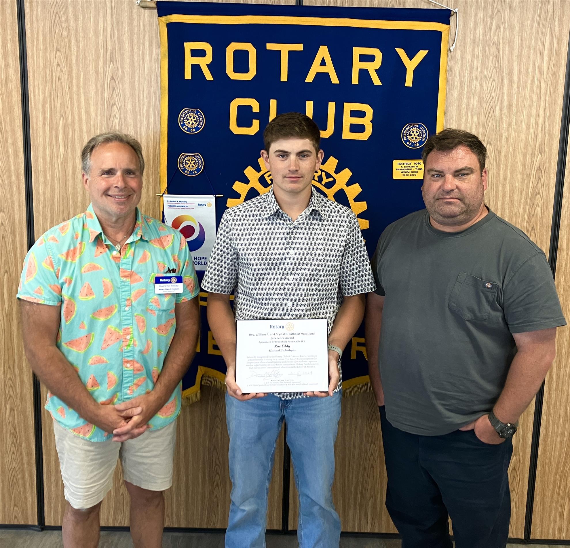 Potsdam Rotary BOCES Student of the Year | Rotary Club of Potsdam