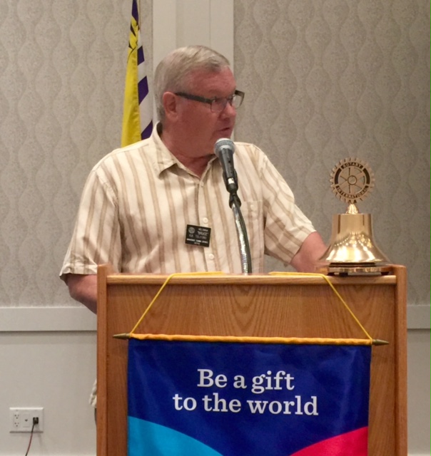 Induction of 3 NEW Members by Bruce Telford | Rotary Club of Kelowna