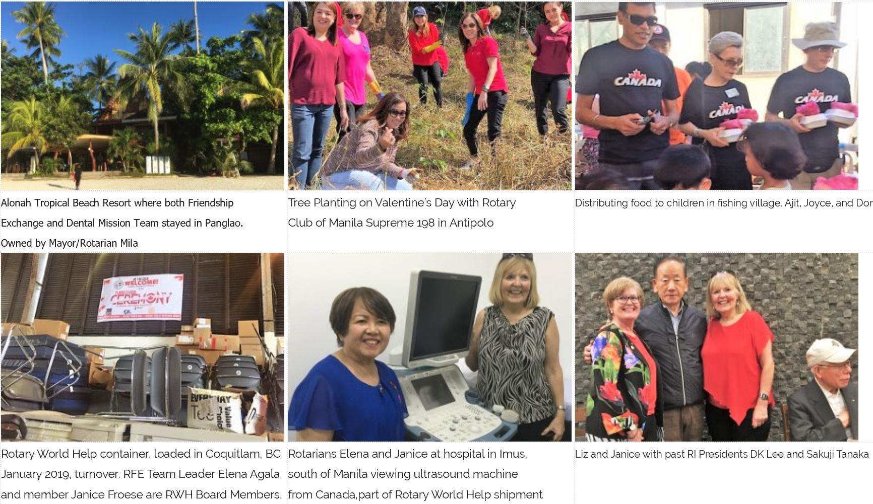 Philippines Rotary Friendship Exchange included so many aspects of ...