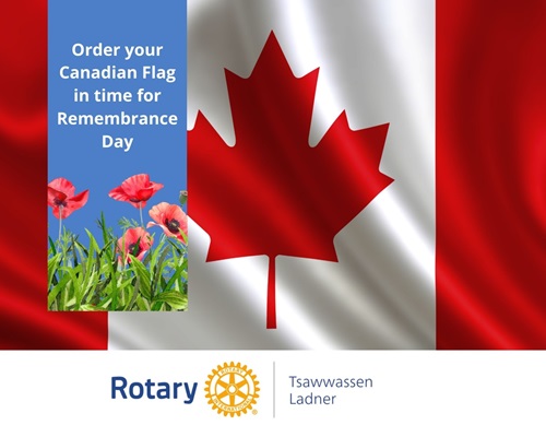 Raise a Flag around Remembrance Day for our community | Rotary Club of ...