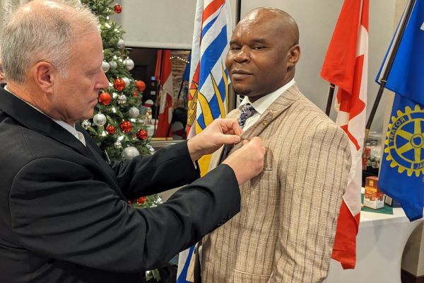 St. David's Church Tsawwassen rector joins Ladner Rotary | Rotary Club ...